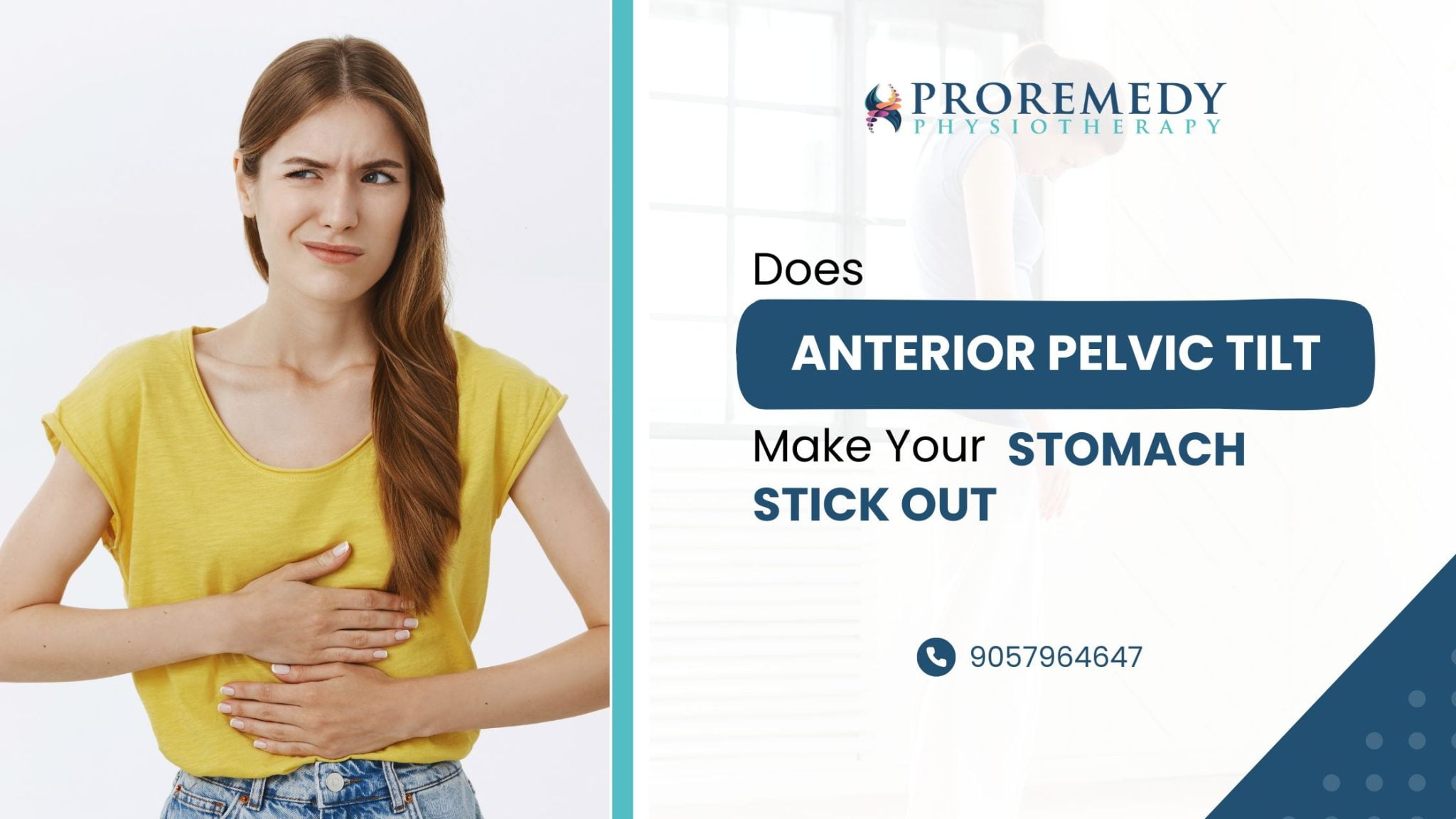 Does Anterior Pelvic Tilt Make Your Stomach Stick Out?